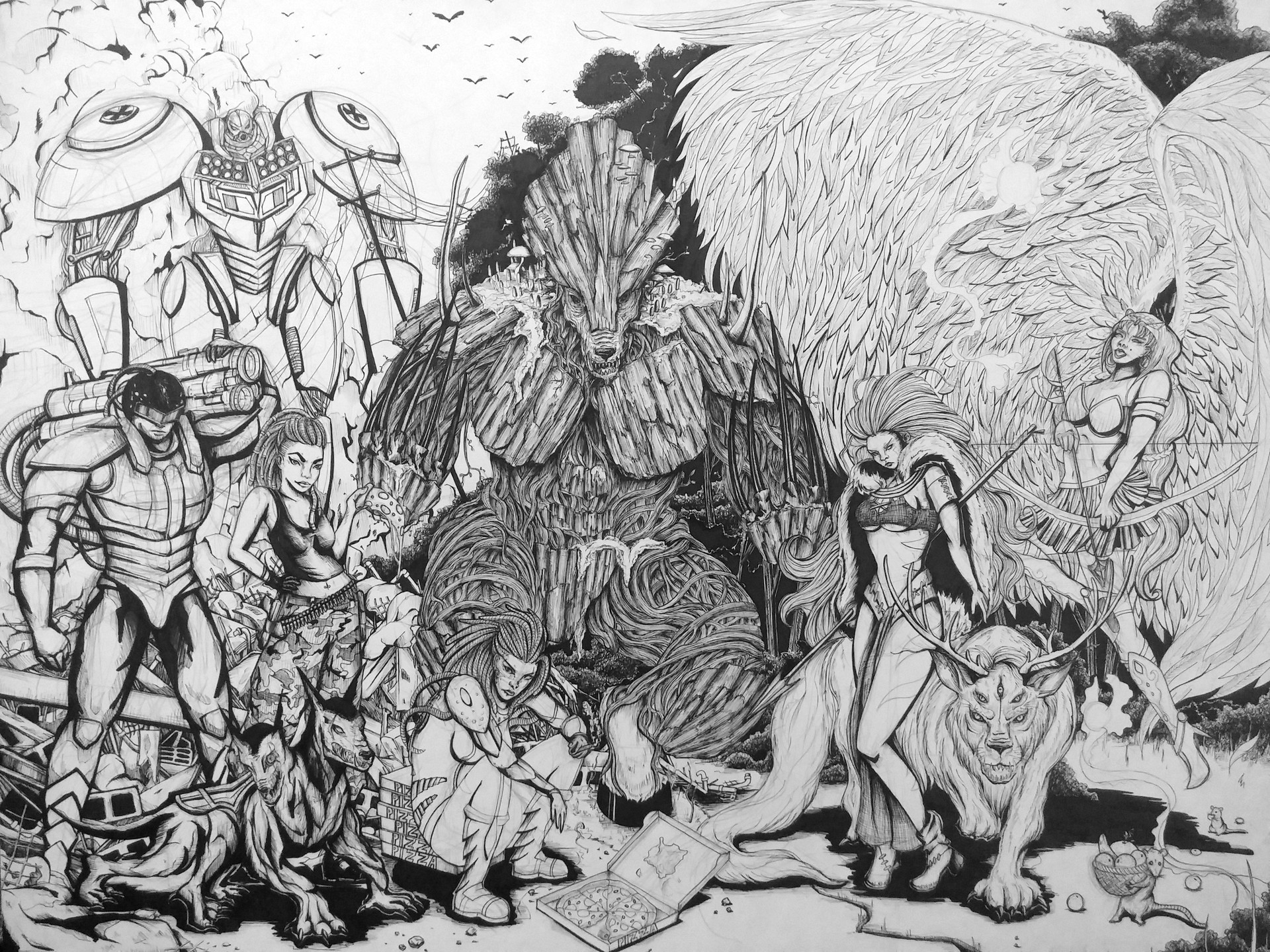 ArtStation - Drawing III Final (Fall 2015)