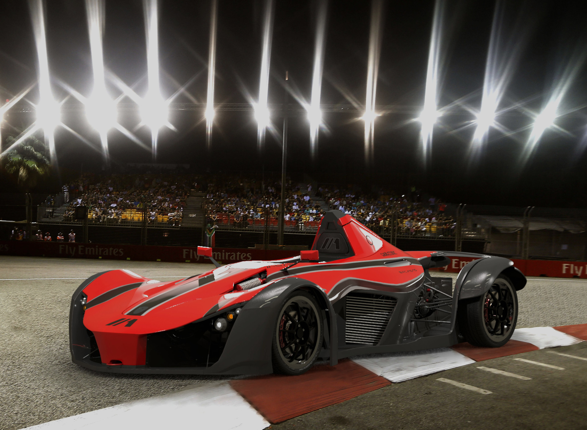 ArtStation - BAC MONO car model