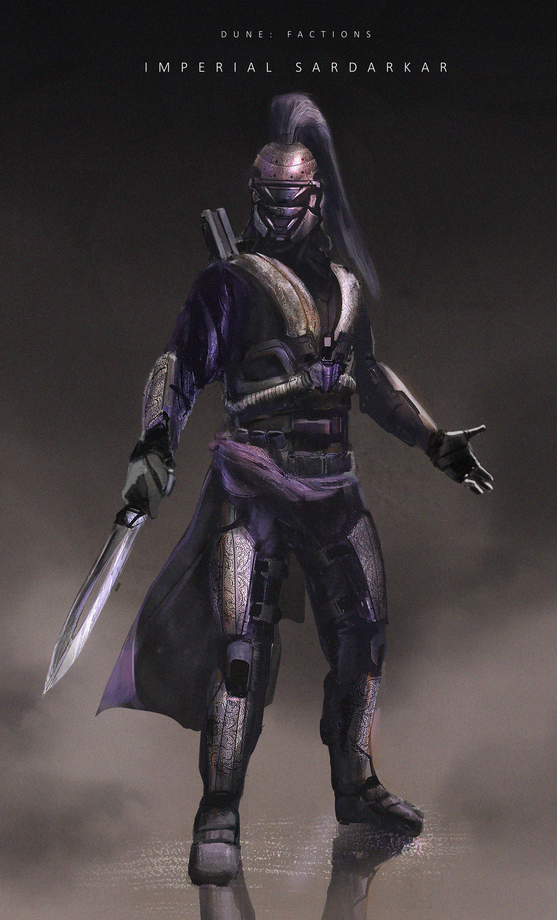 ArtStation - Imperial Sardaukar, Johann Chen