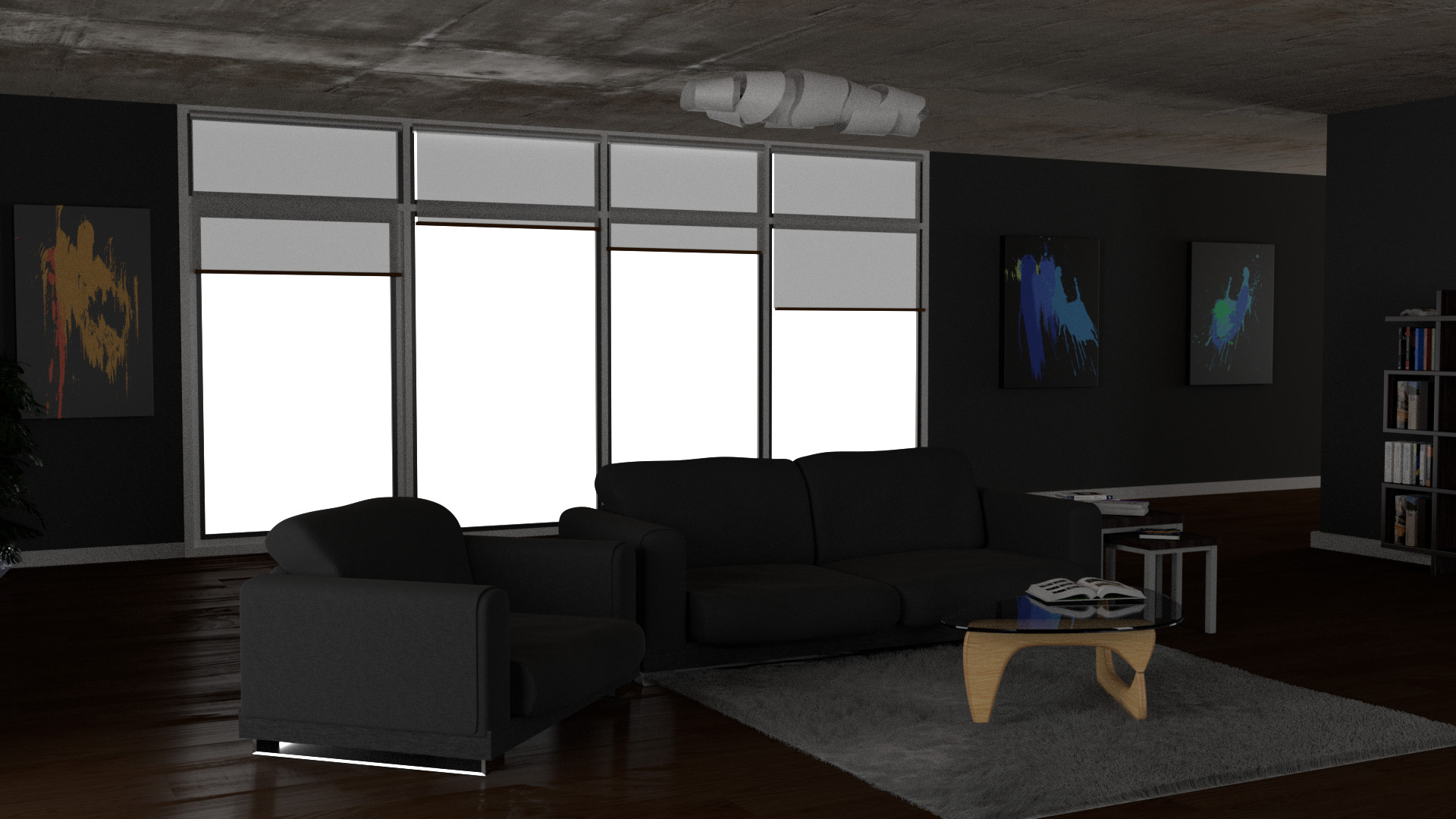 ArtStation - Lounge Room