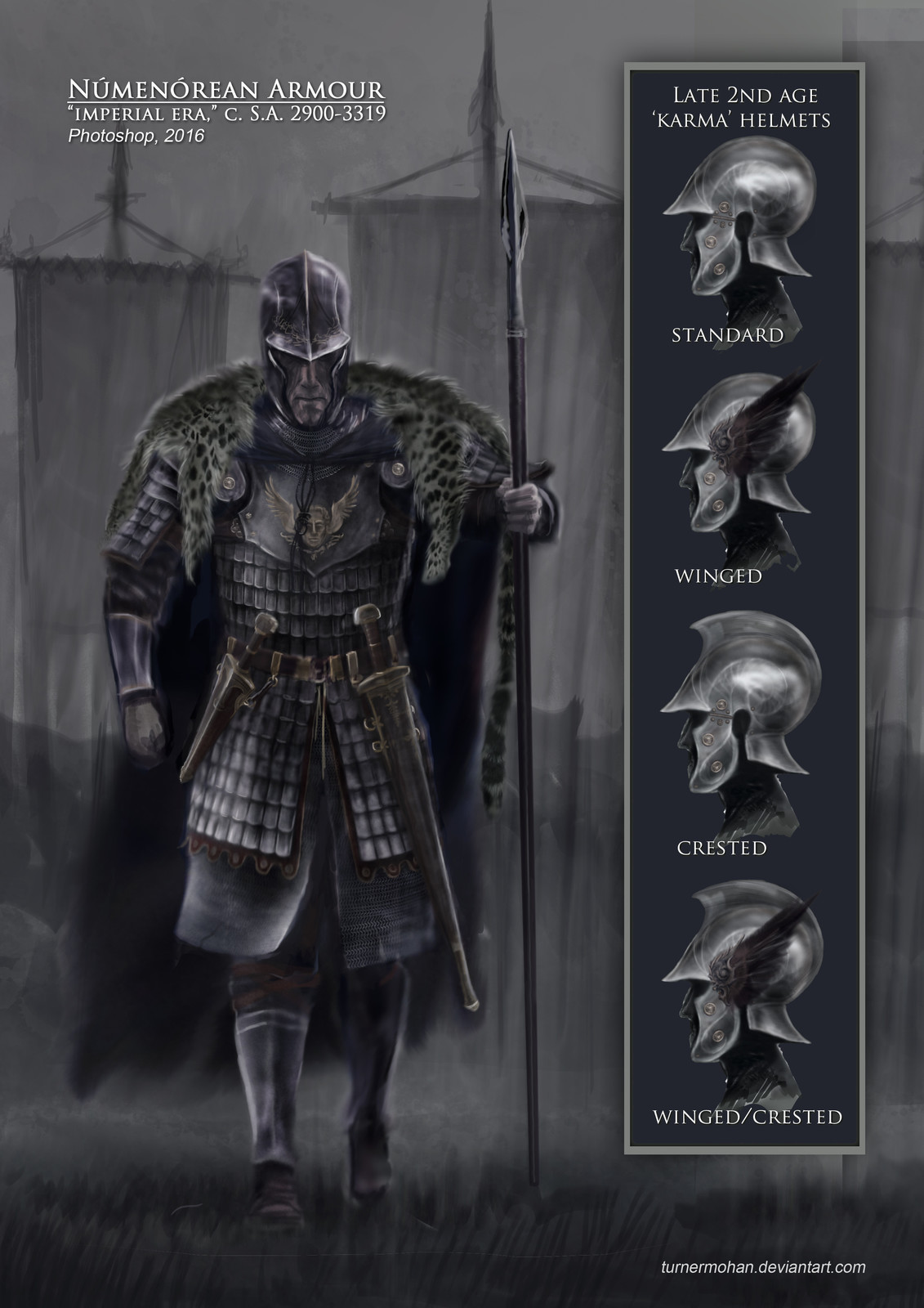 Turner Mohan - Numenorean armour concept 2