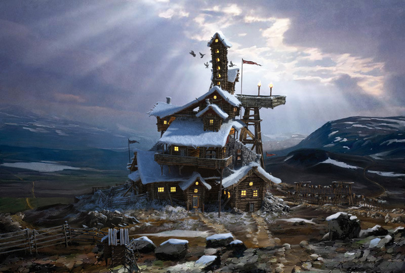 ArtStation - Concept art building