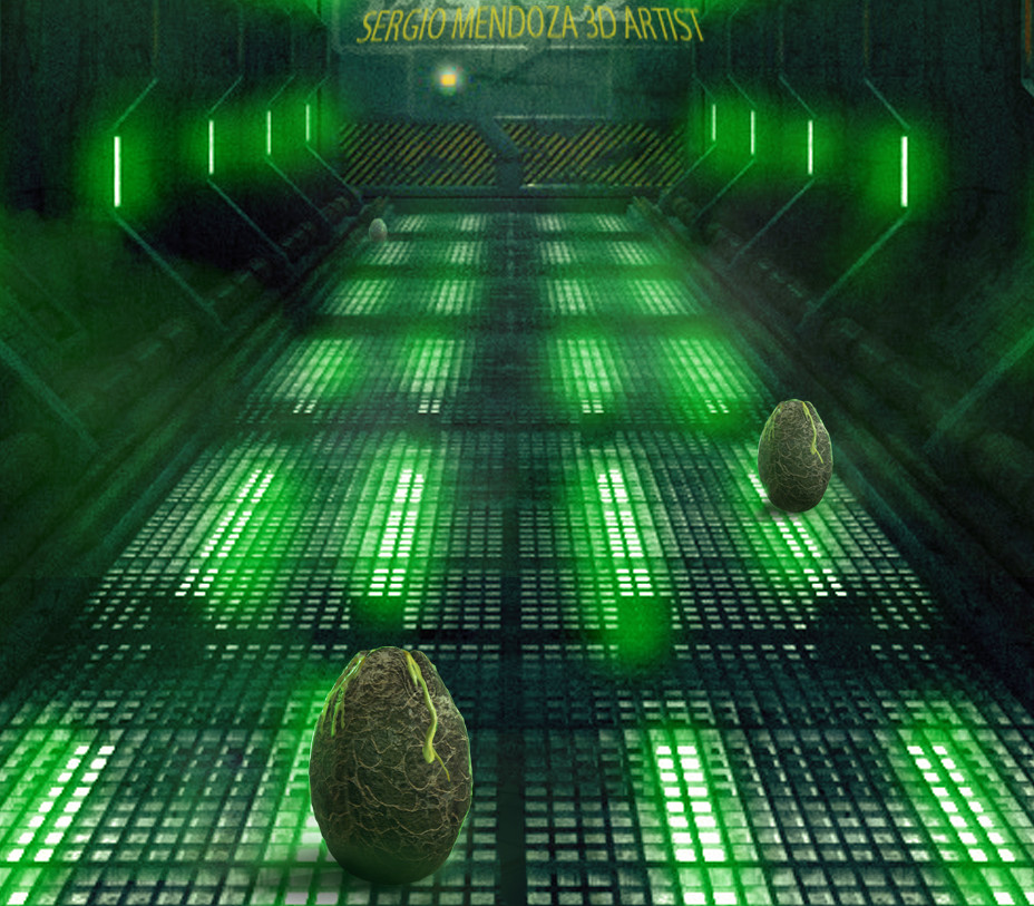 ArtStation - Alien Eggs