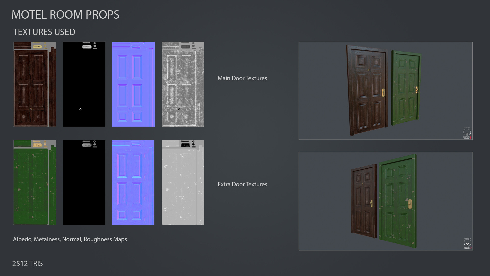 Rohith - Motel Interior Environment Props
