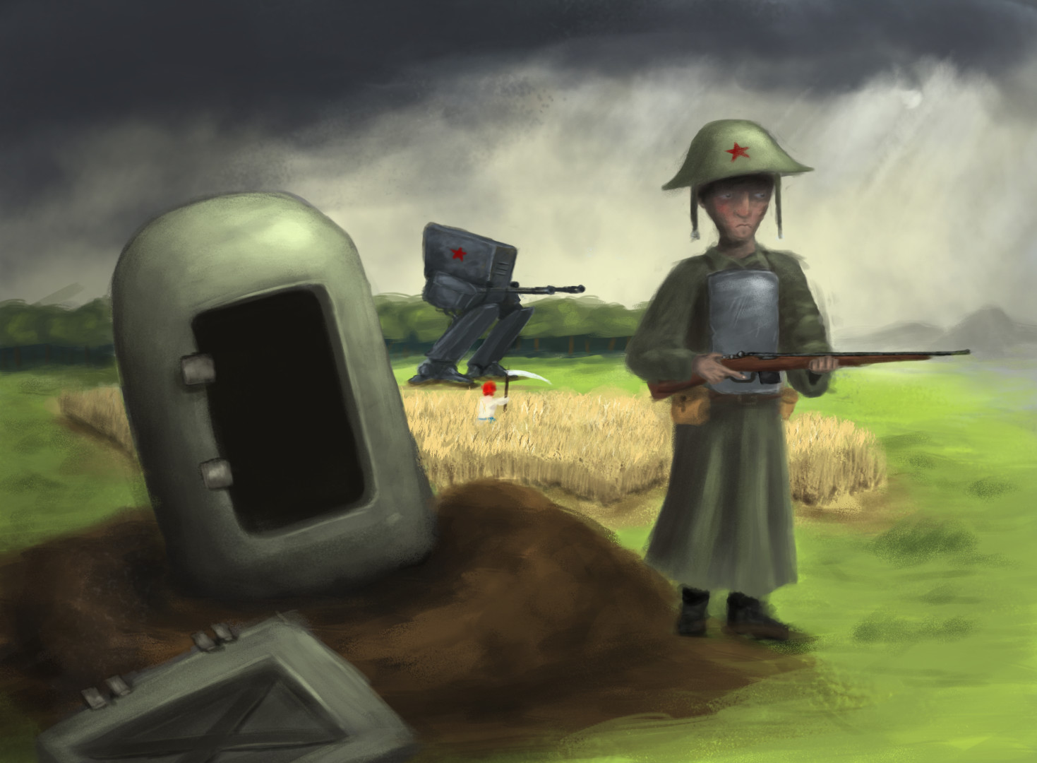 ArtStation - Fallen - Concept Art