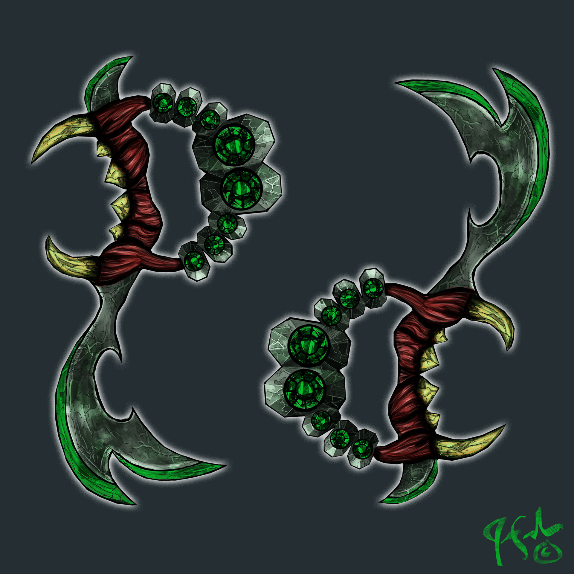 ArtStation - Assassin Daggers