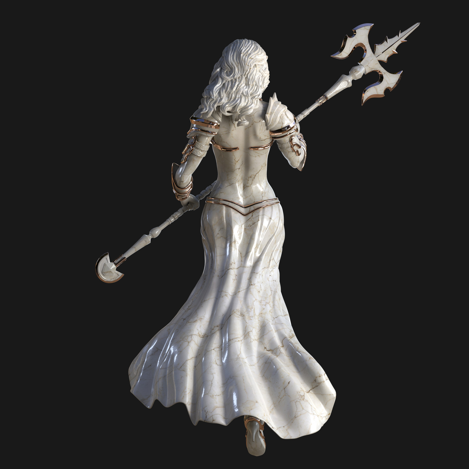 Attila Halász - Angel Statue Sculpt