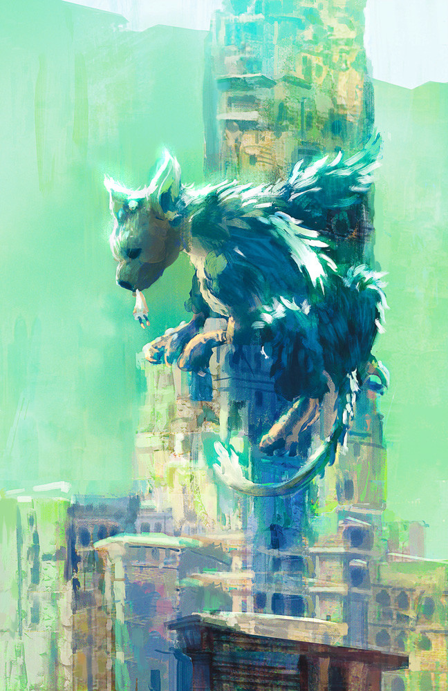 Last guardian fanart by Jessica Cheng : r/ImaginaryBehemoths
