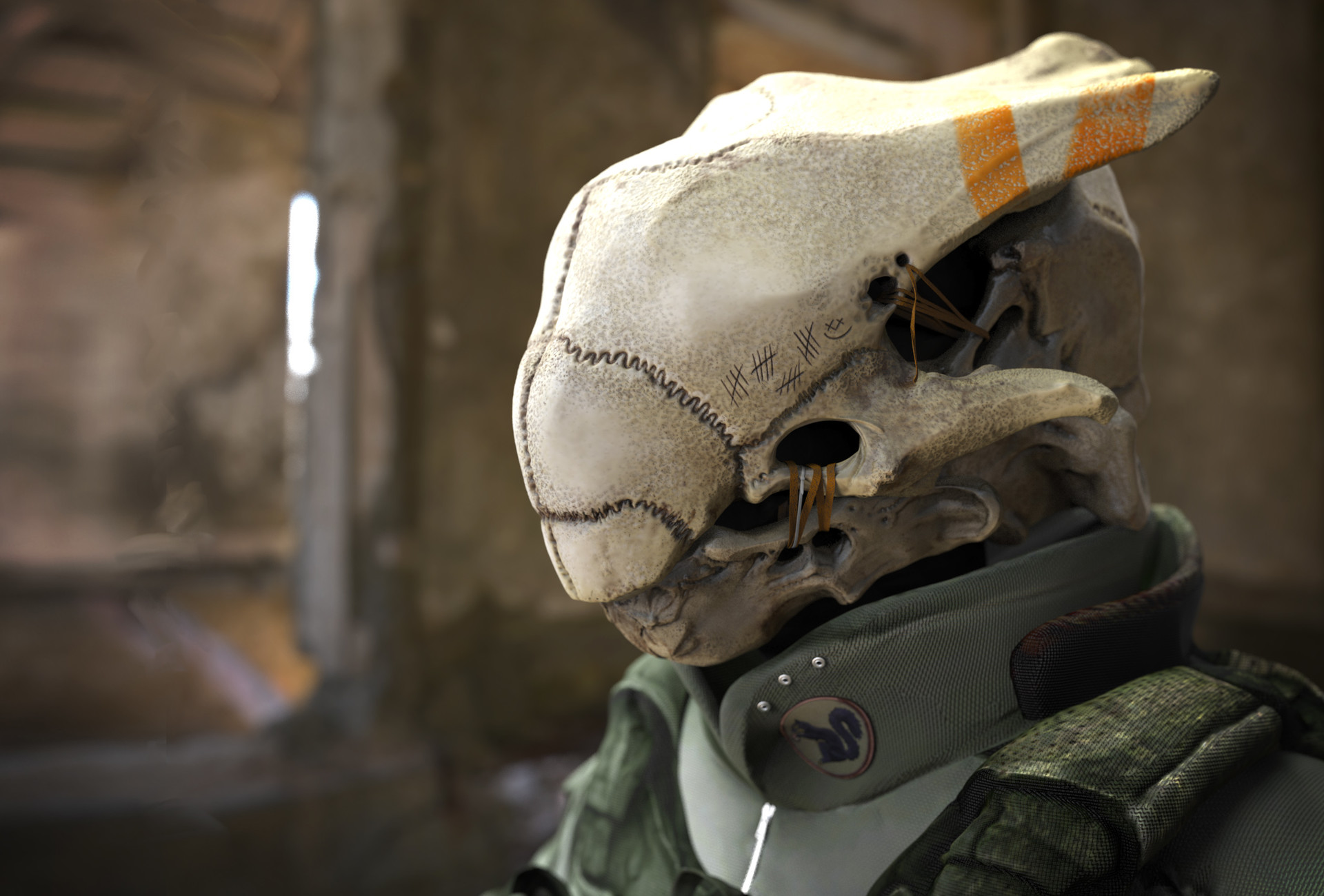 ArtStation - bone armor concept , Andy Jones