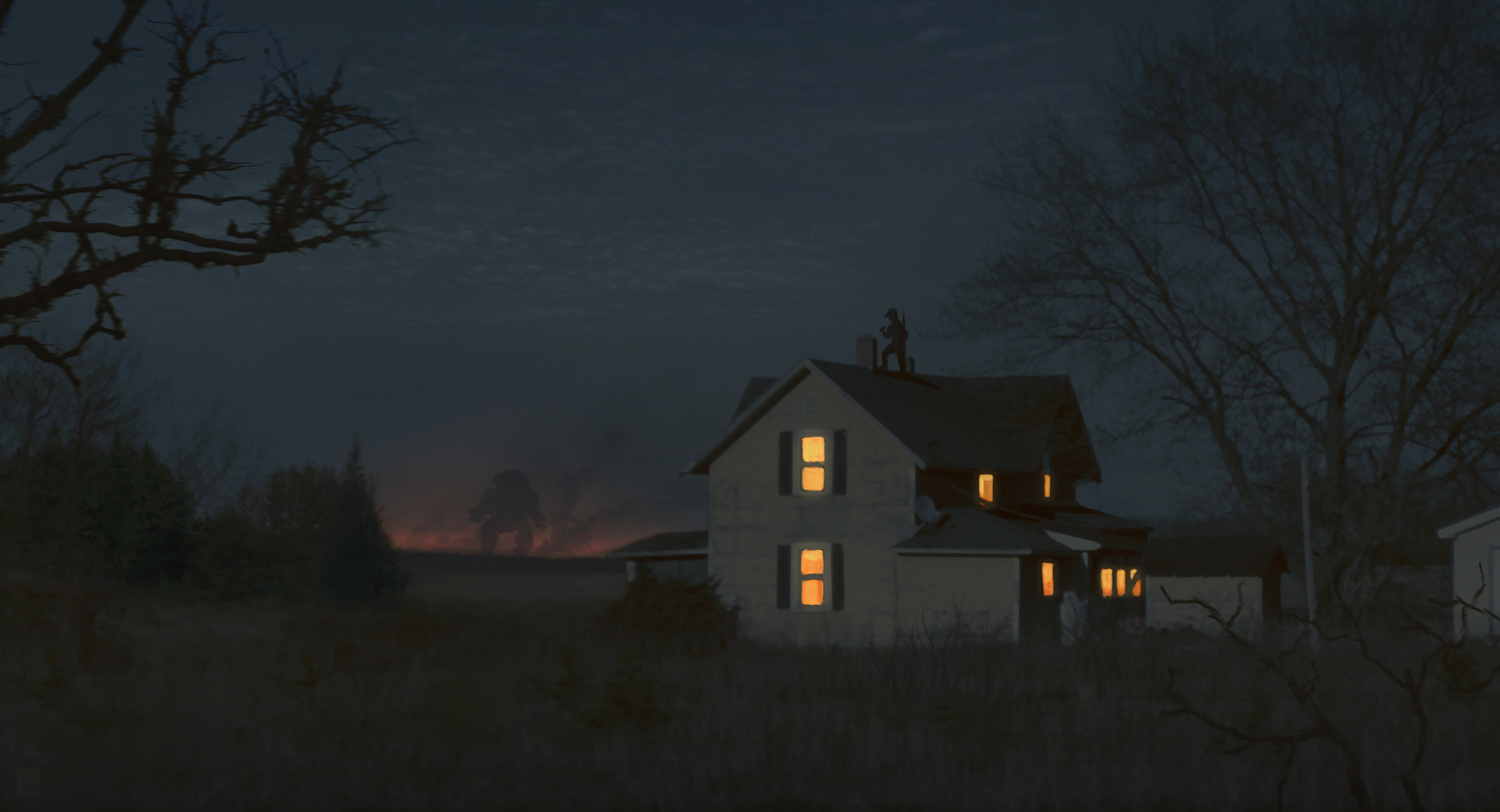 ArtStation - A Disturbance In The Night