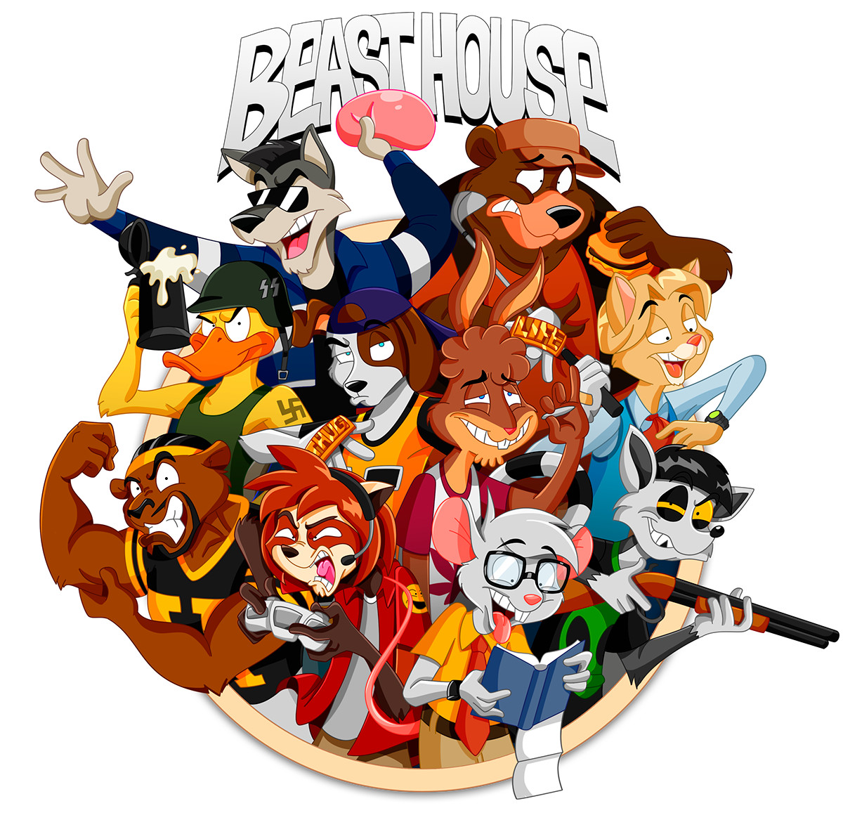 ArtStation - BEAST HOUSE