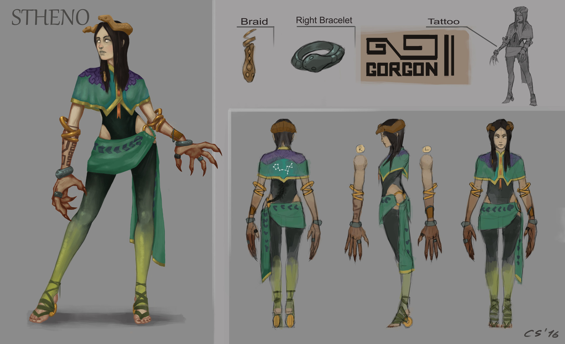 ArtStation - Stheno Concept