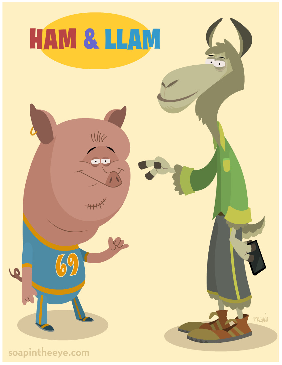 ArtStation - Ham & Llam