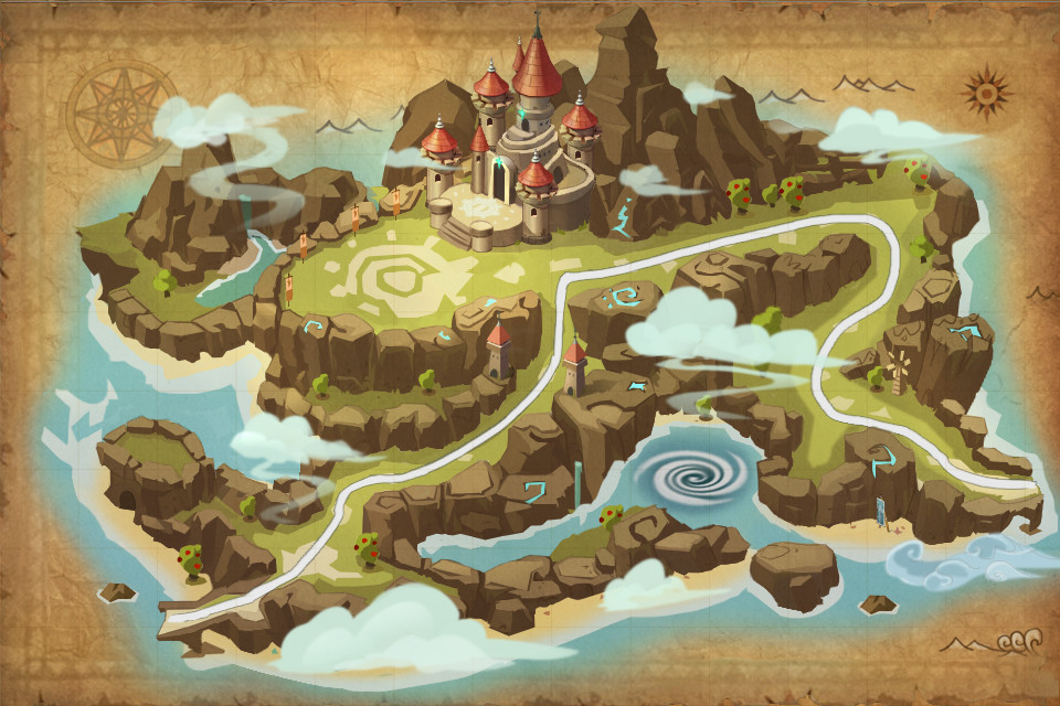 ArtStation - game map