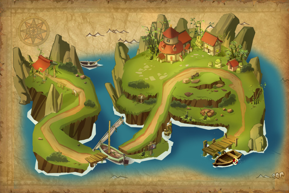 ArtStation - game map