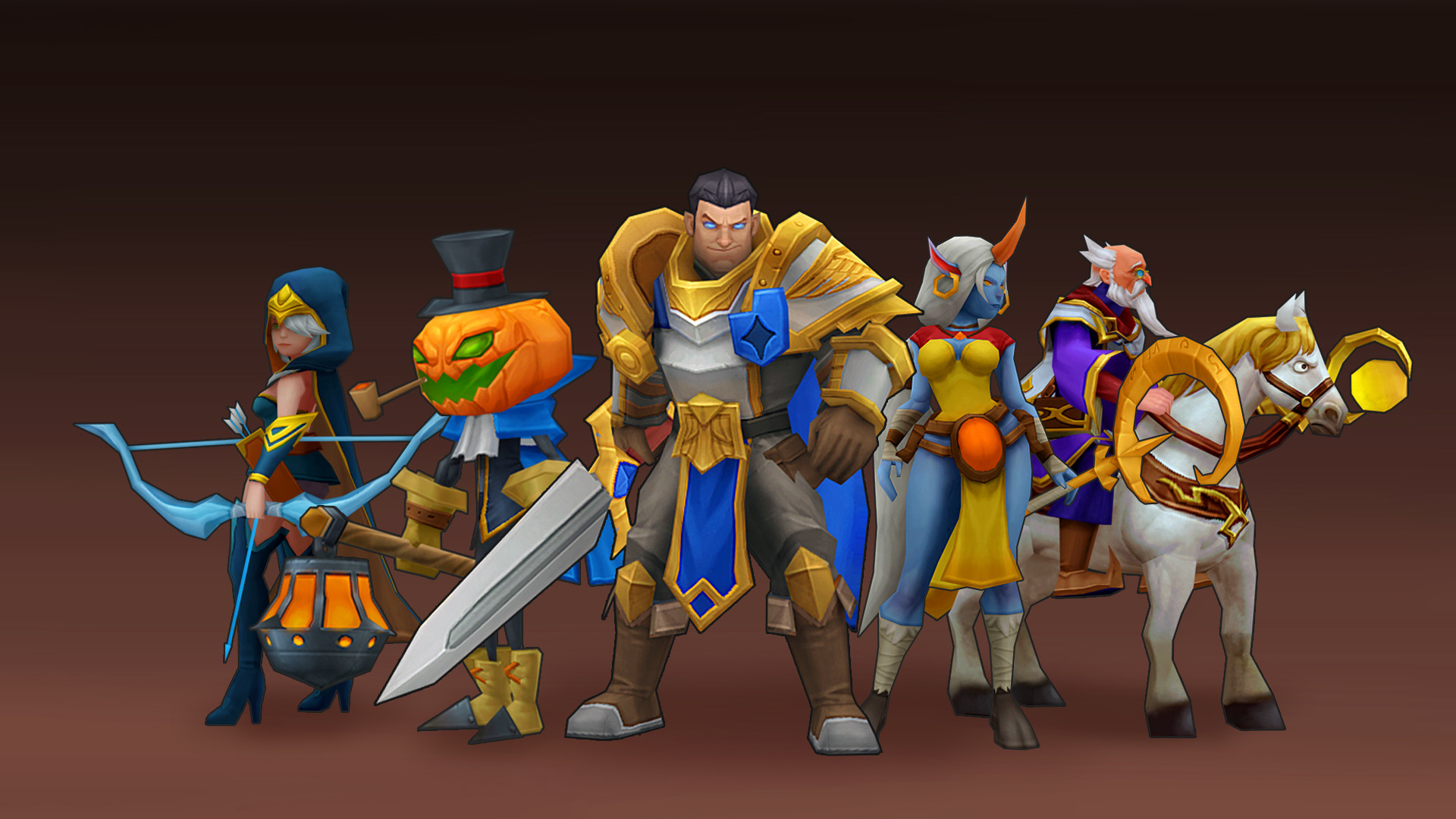 ArtStation - light heroes