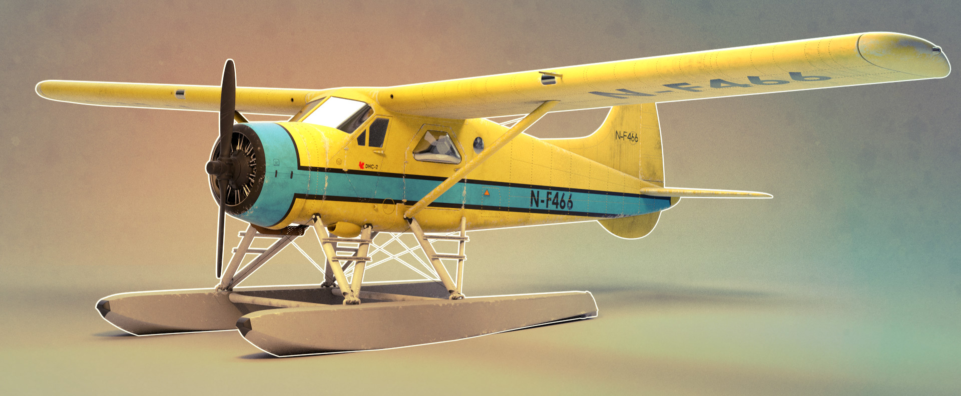 ArtStation - DHC-2 Beaver