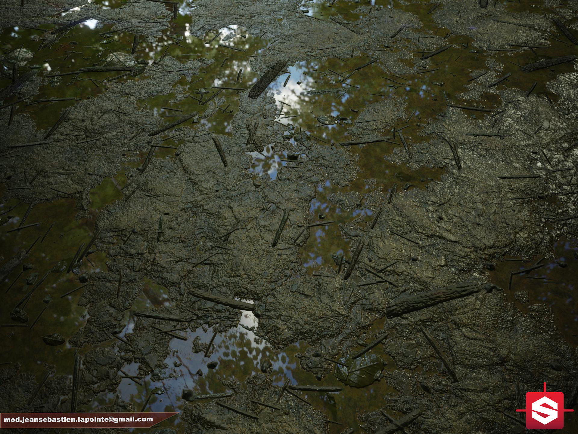 ArtStation - Forest Ground Material