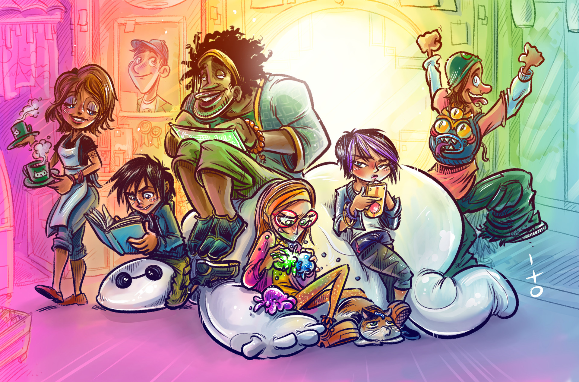 Artstation Big Hero 6 Fanart