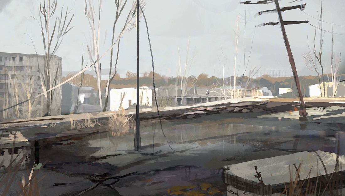 ArtStation - 11/30 - on the rooftop