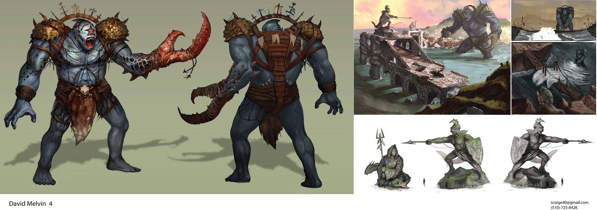 ArtStation - Cyclops and Bridge