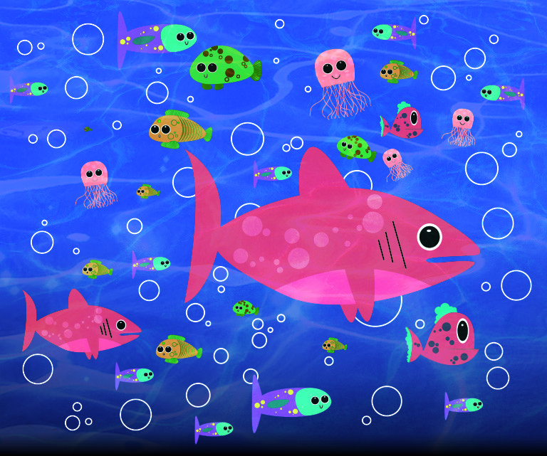 ArtStation - 2D Vector "More Fishes"