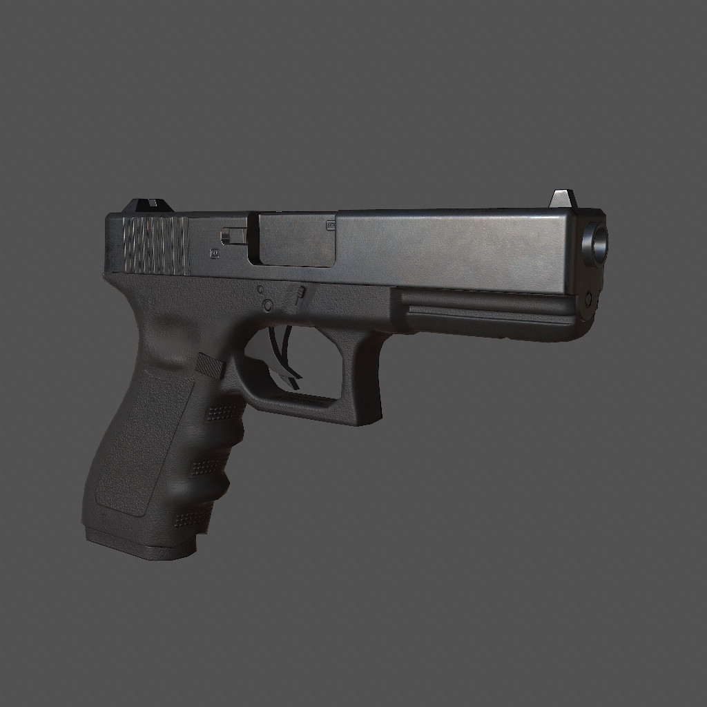 ArtStation - Glock Gun