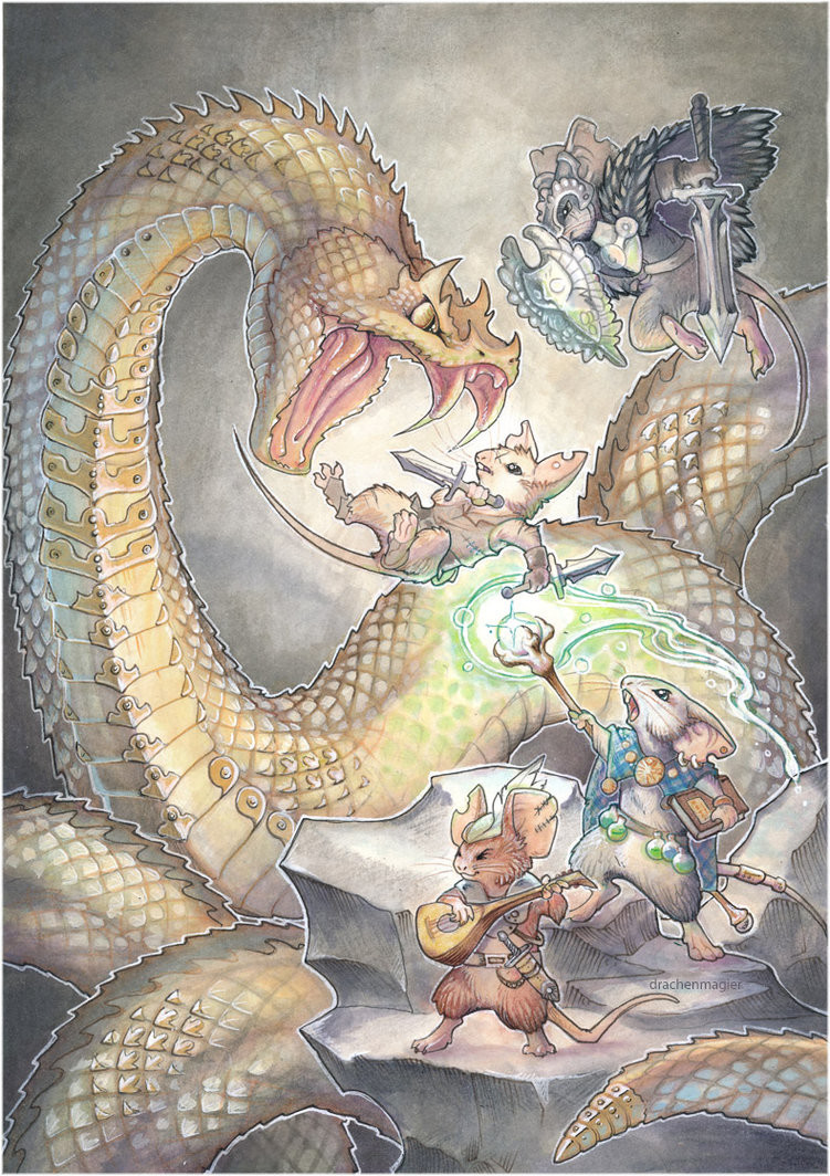 ArtStation - Heroic Rodents