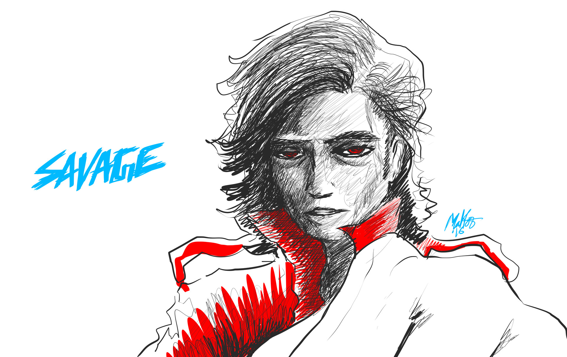 ArtStation - Savage comic concept