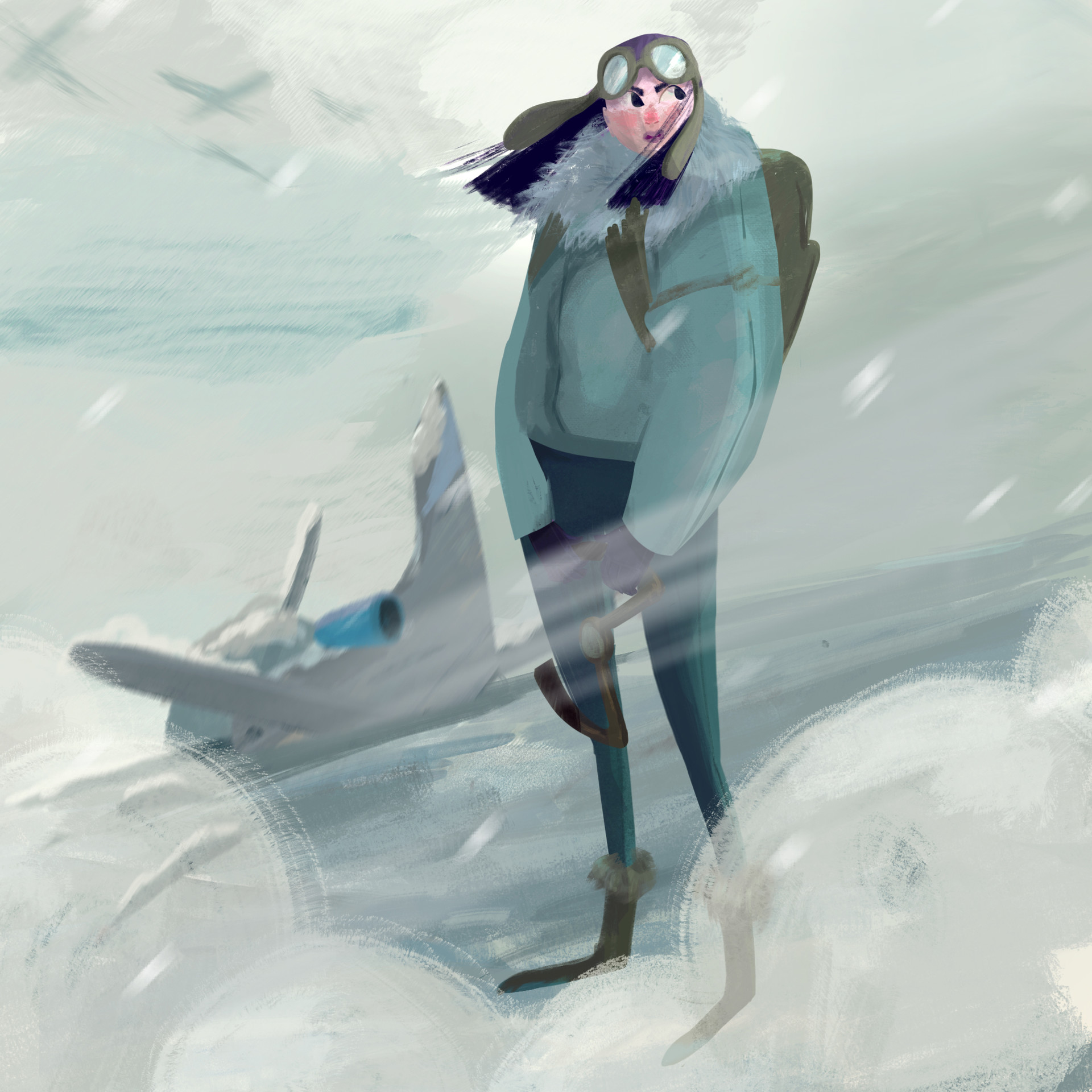 ArtStation - aviator character