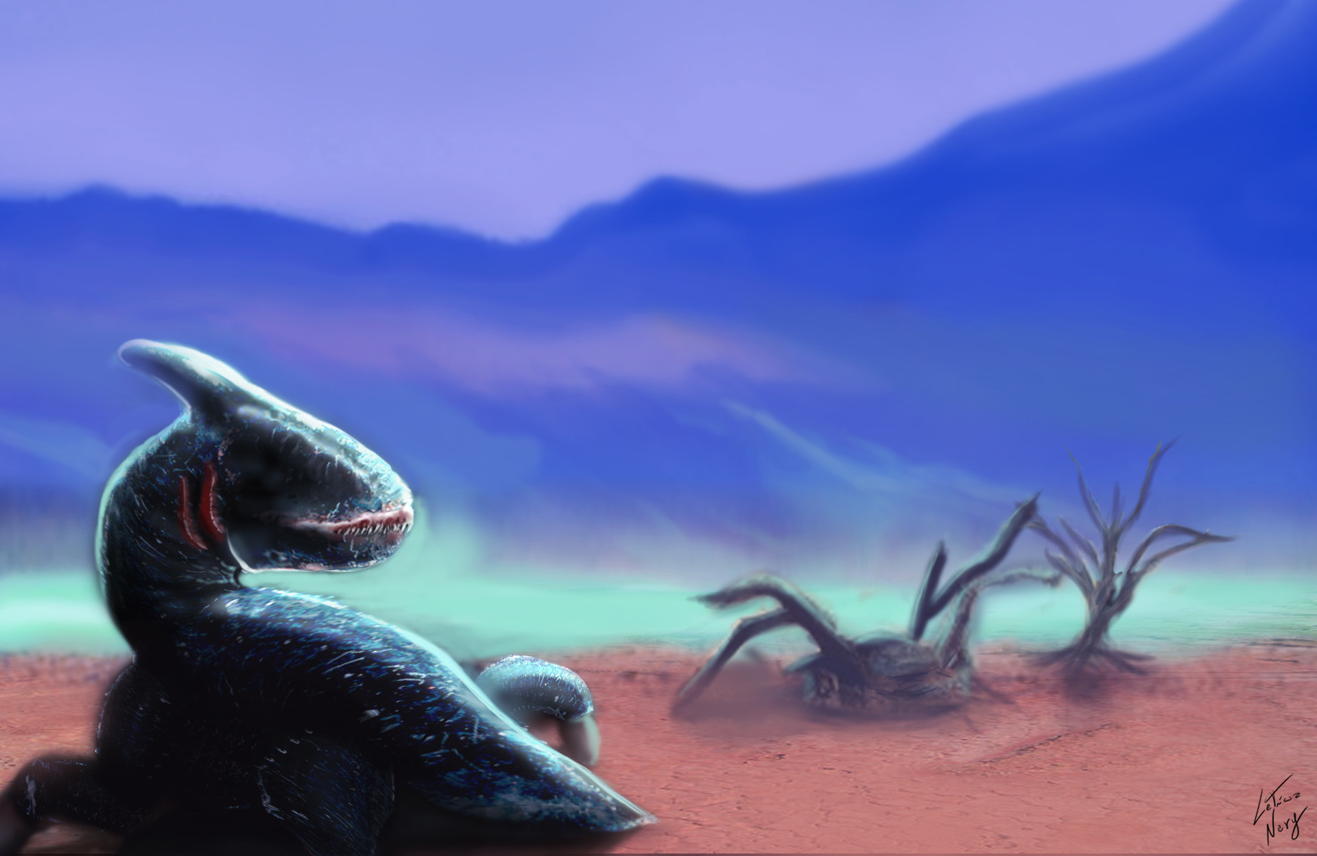 ArtStation - Alien demon