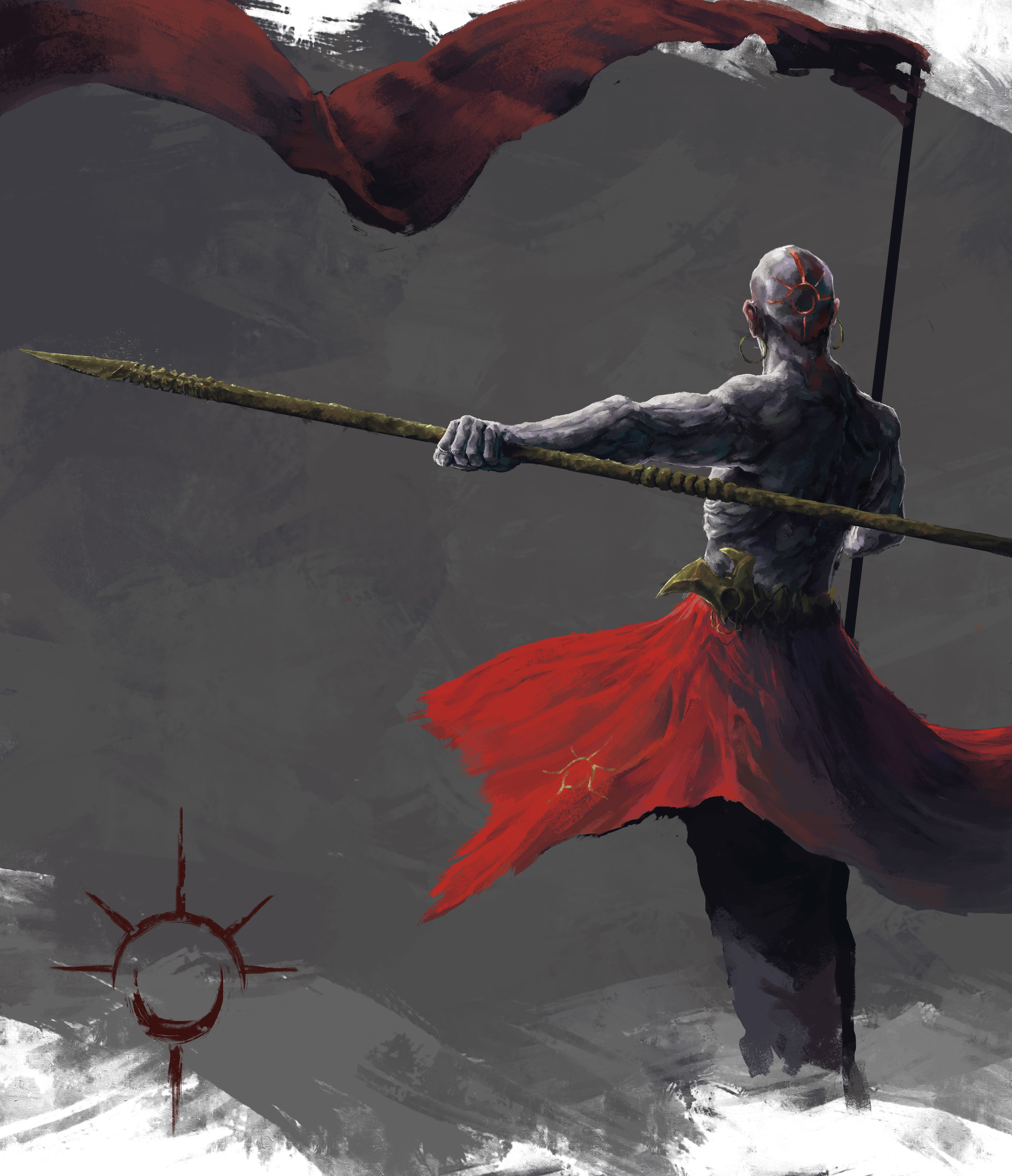 ArtStation - Dragon Monk