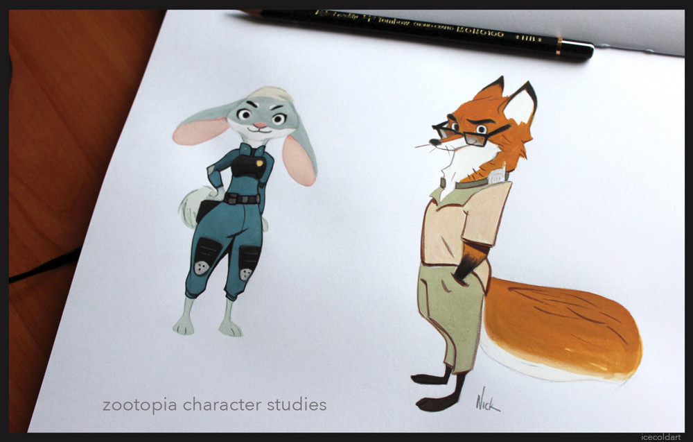 ArtStation - Zootopia characters