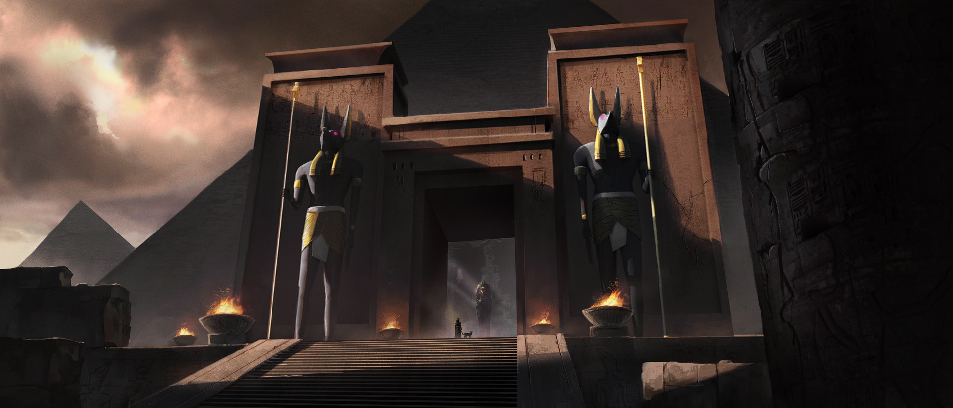 ArtStation - The Egyptian Gate