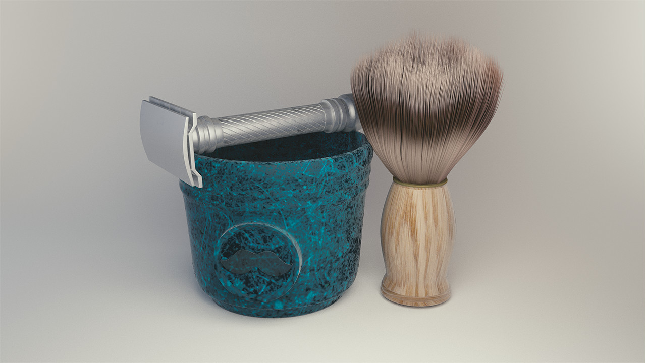 ArtStation - Shaving Kit