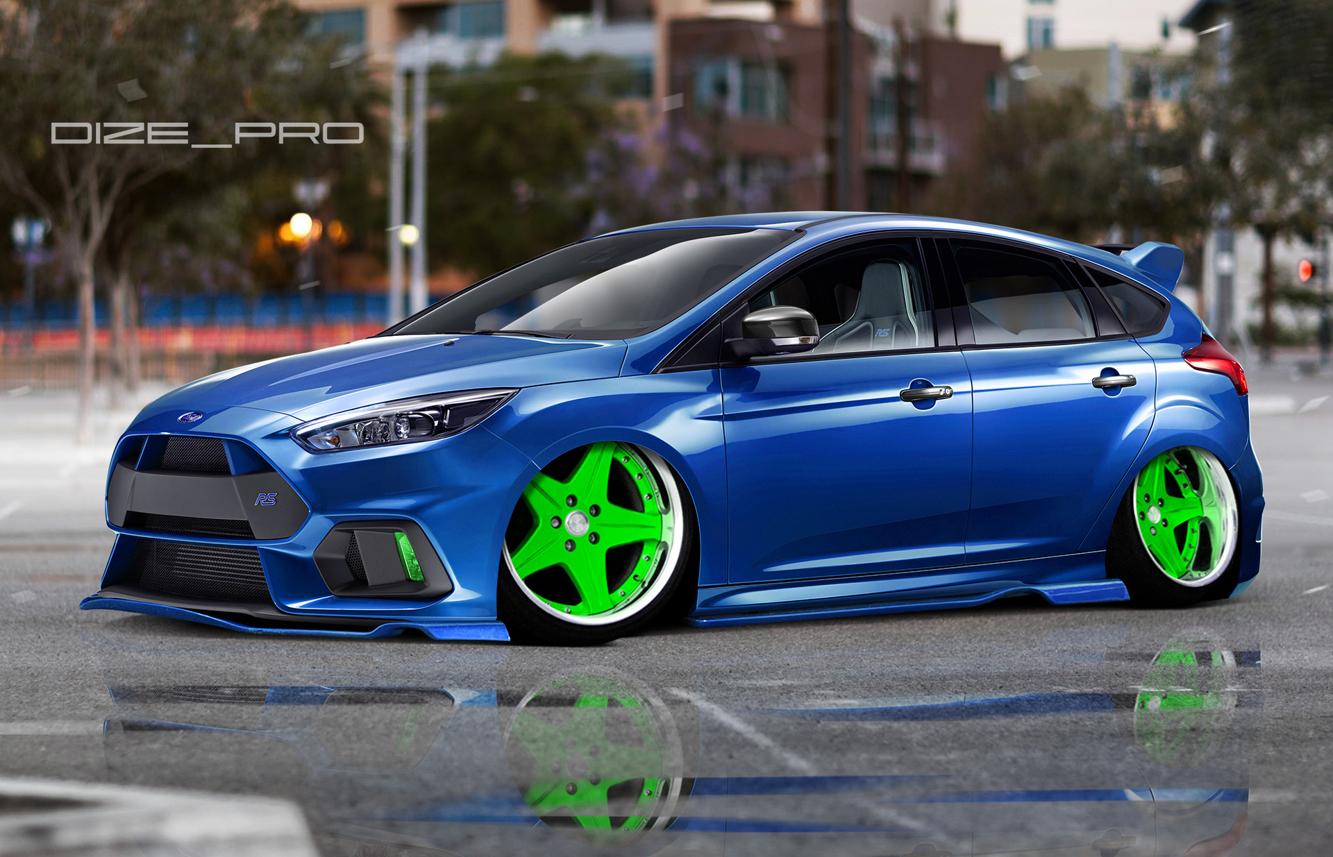 ArtStation - Ford Focus RS