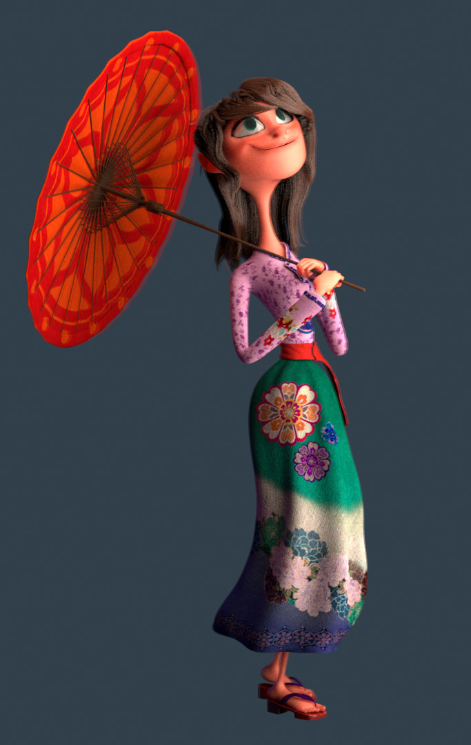 ArtStation - Dawoon: character model