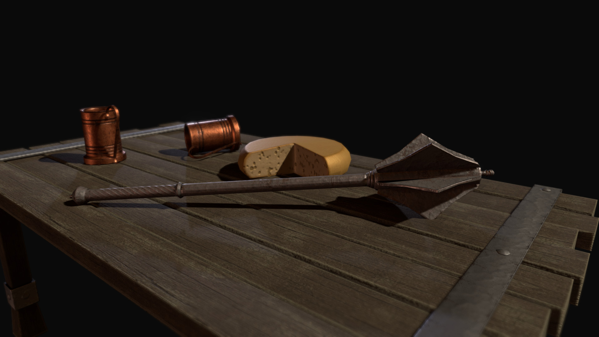 ArtStation - The medieval table