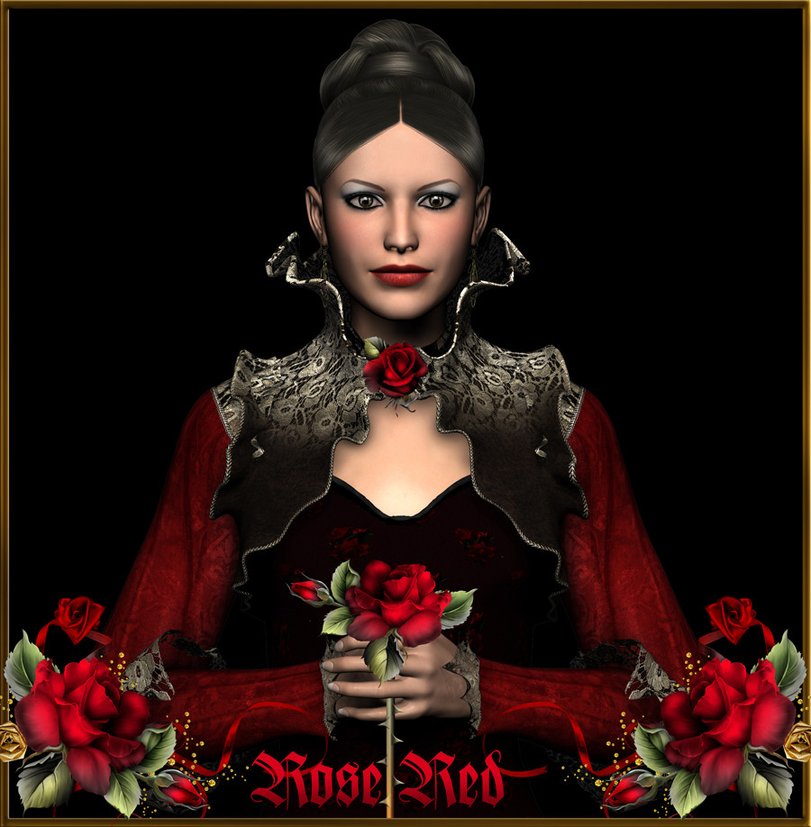 ArtStation - Rose Red