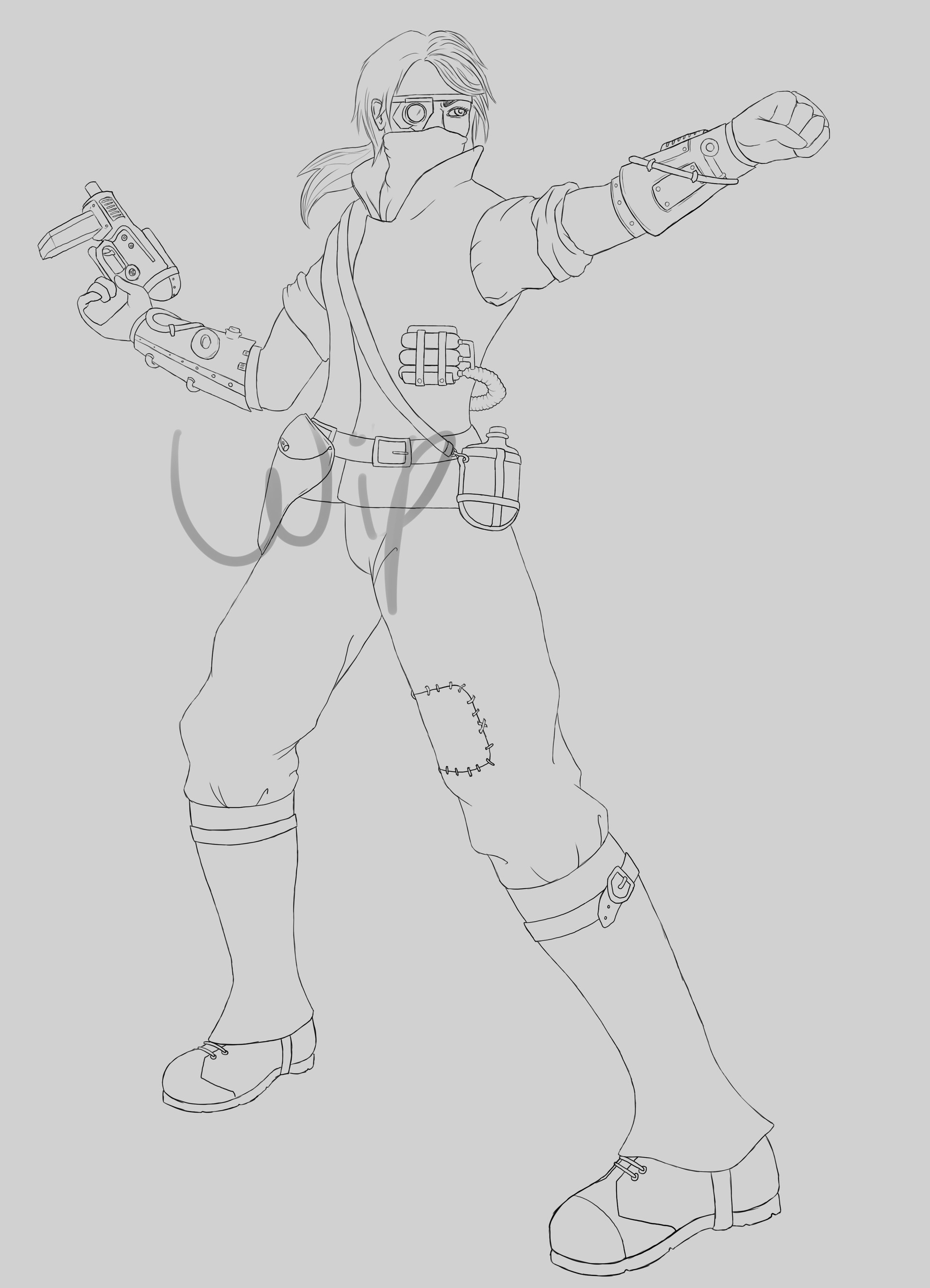 Elizabeth Sharp - Steampunk girl