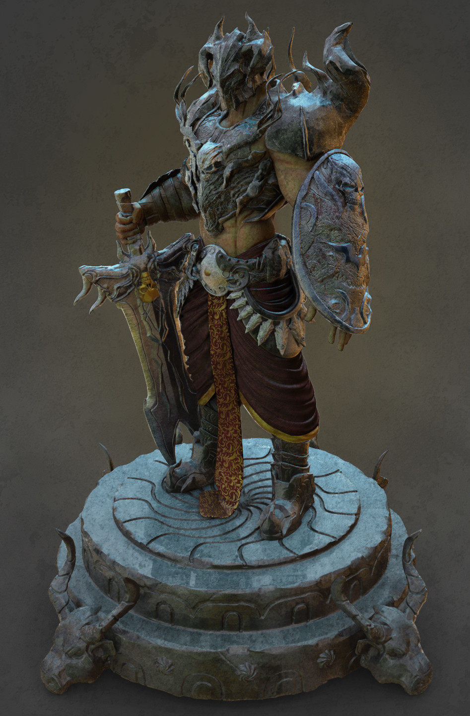 ArtStation - Emperor of the Asura(Demon) Lair