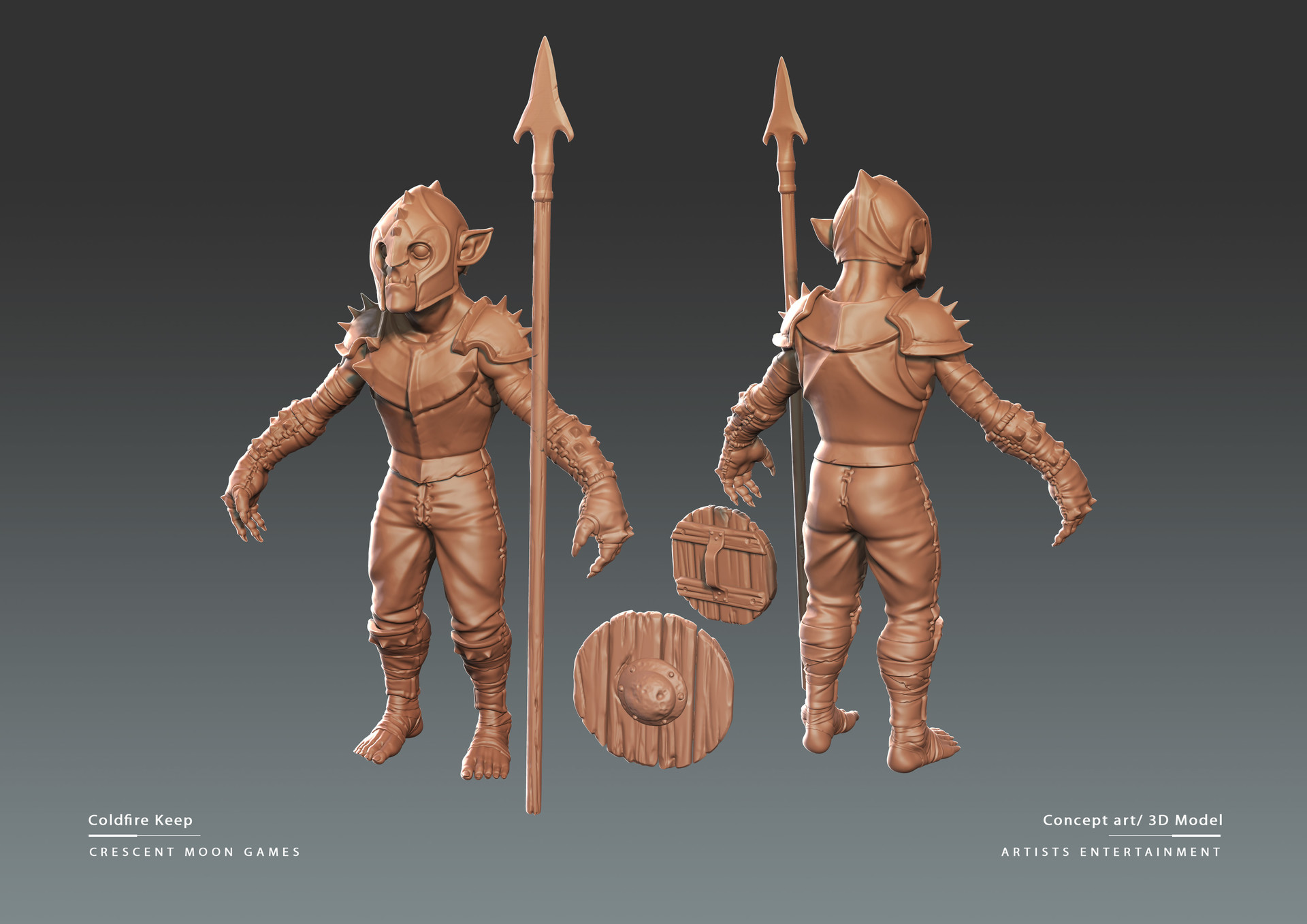 Artists Studio - "Coldfire Keep" Goblins