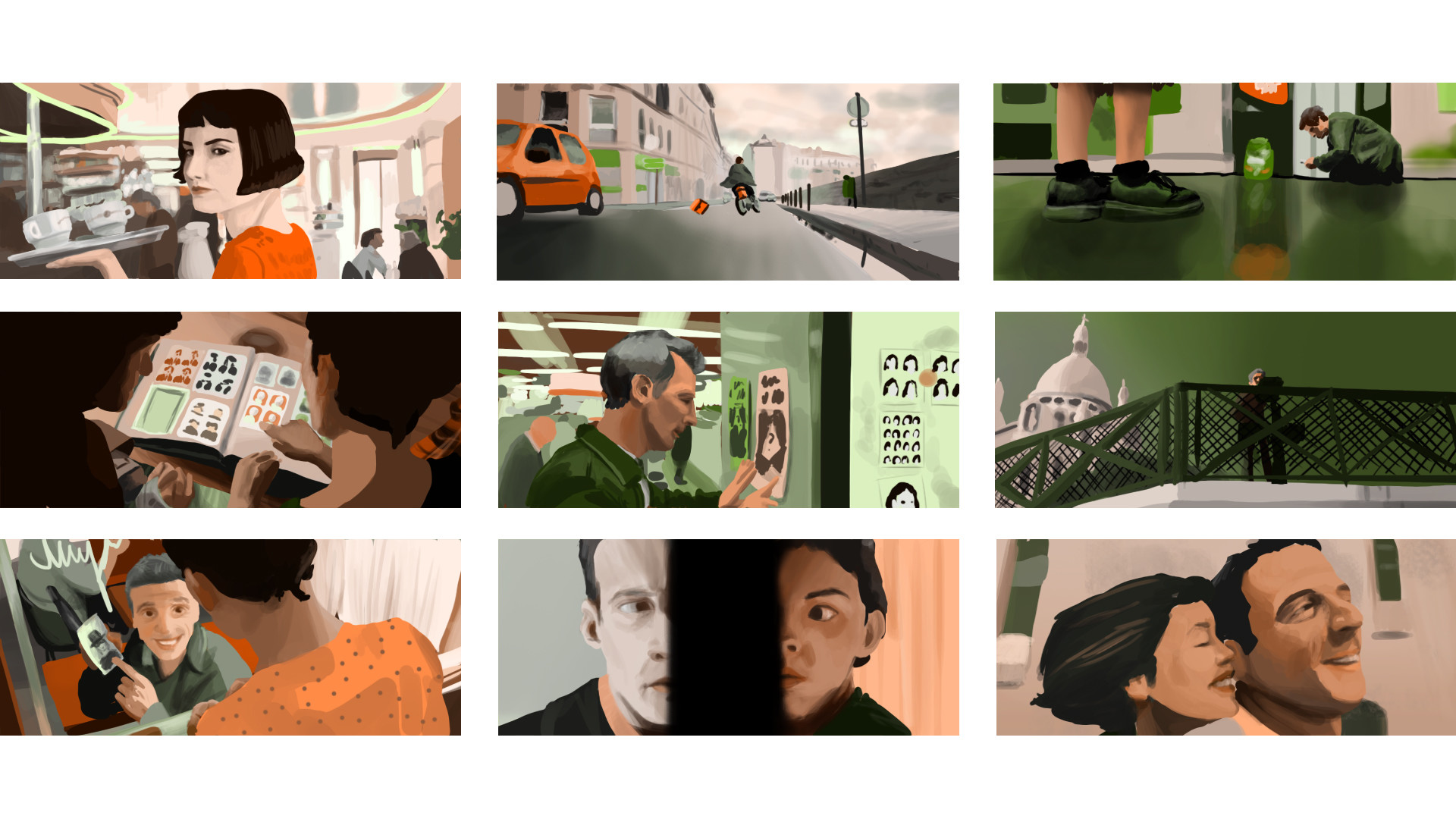 ArtStation - Bichromatic Exercise (Amélie)