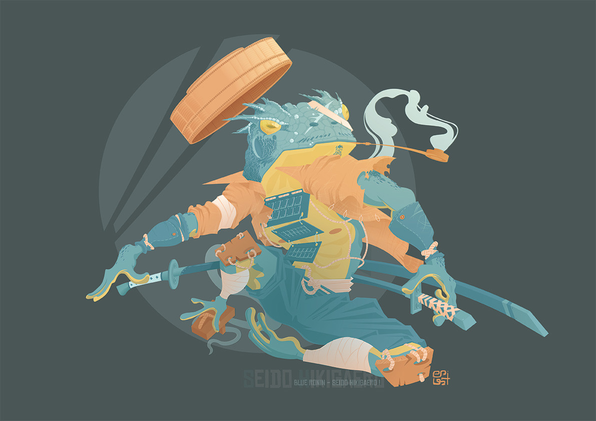 ArtStation - Blue Ronin