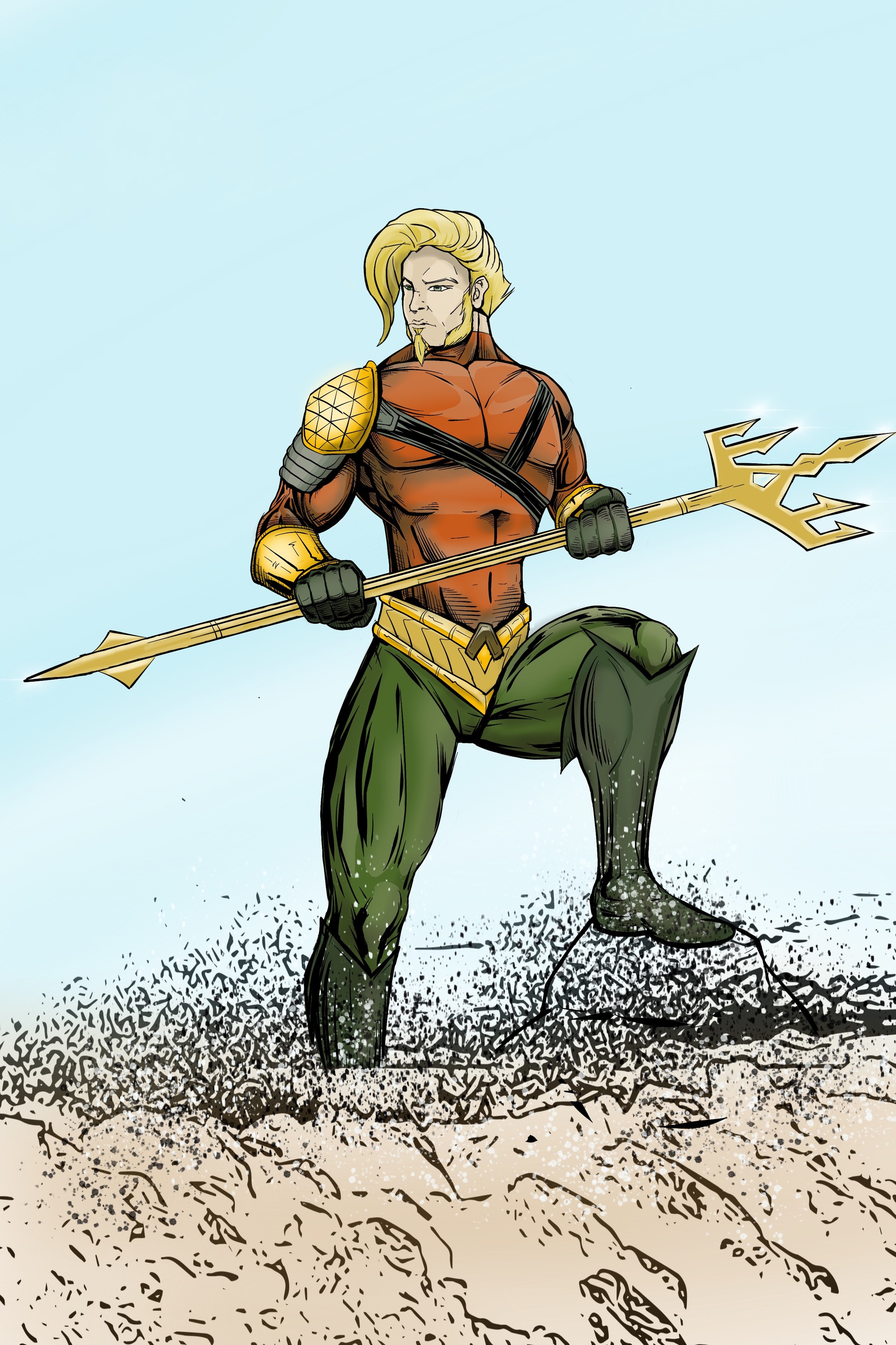 ArtStation - Aqua Man