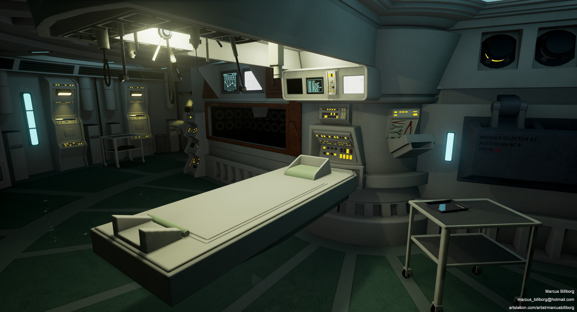 ArtStation - Alien Medbay