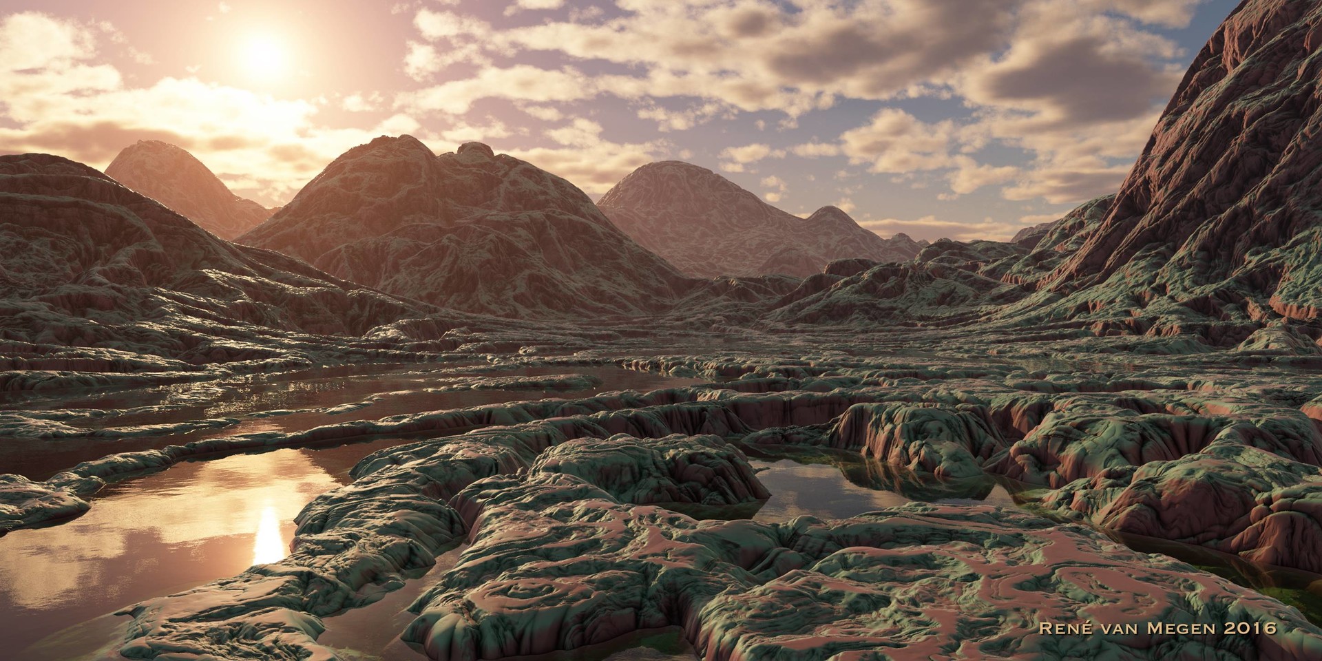 ArtStation - Terragen experiments.