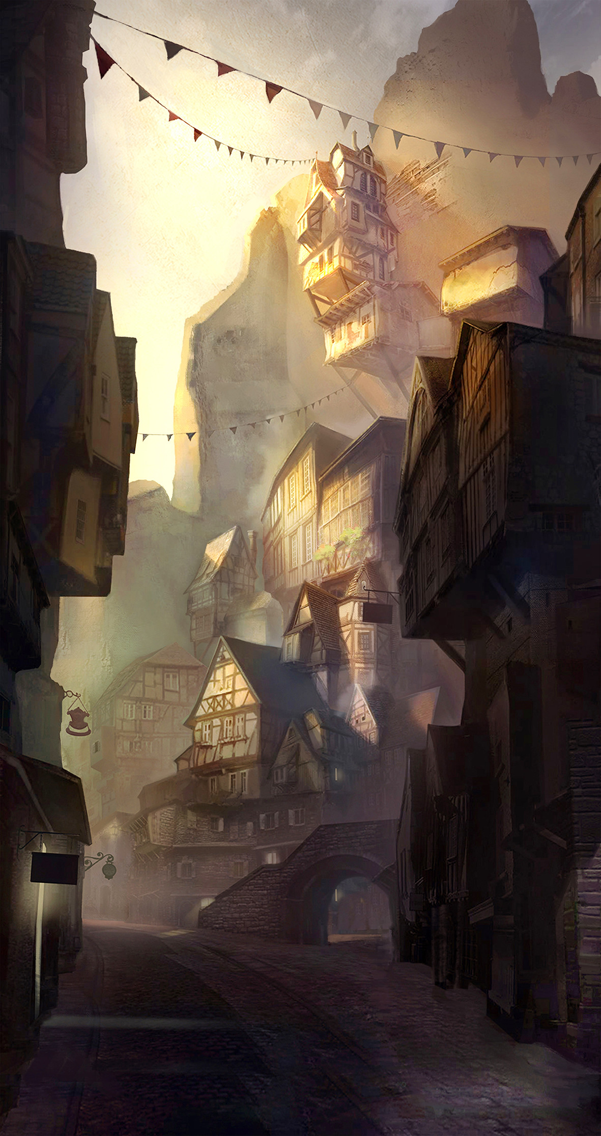 ArtStation - The Town Wall