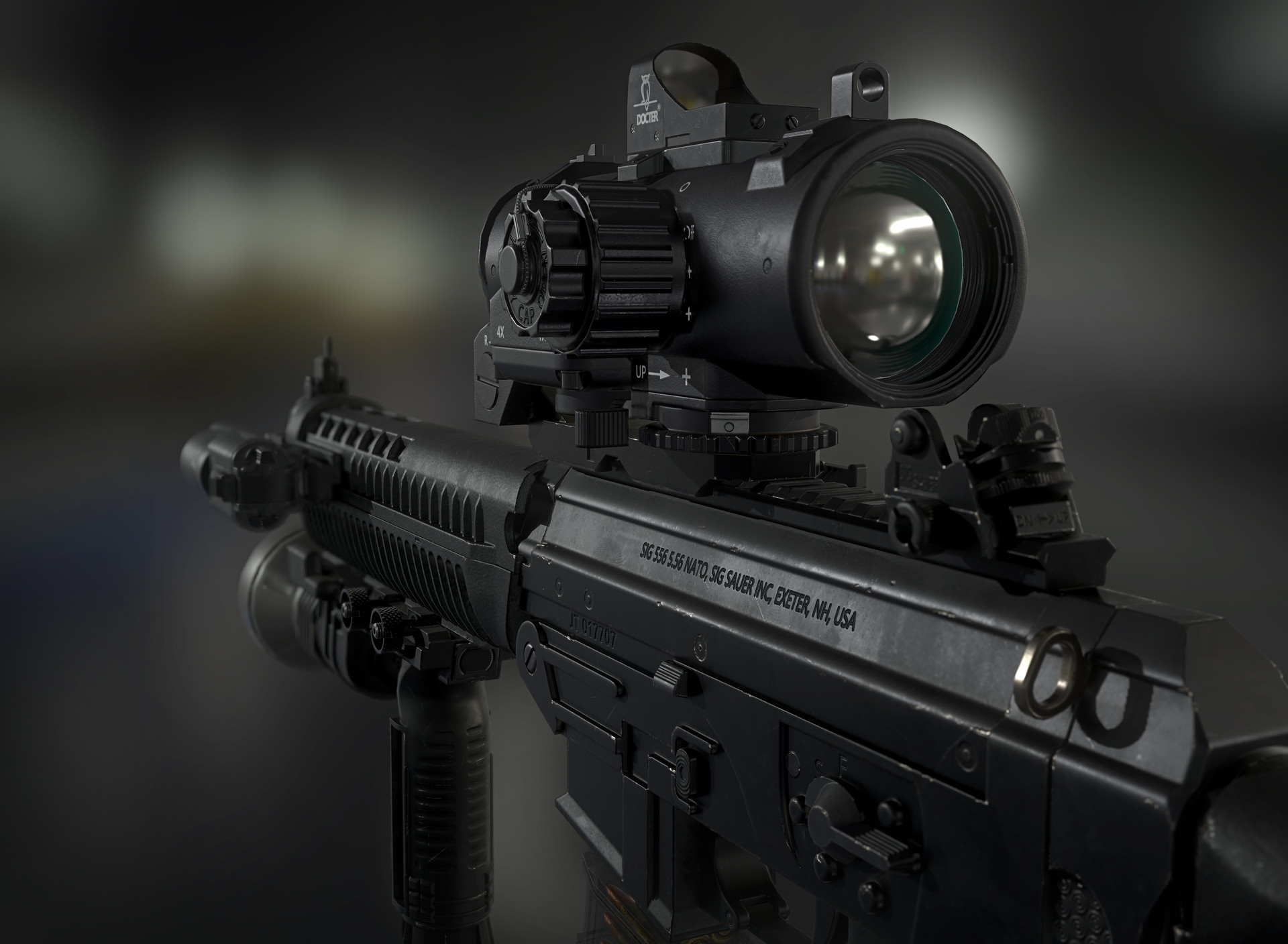 ArtStation - SIG 556(DMR)