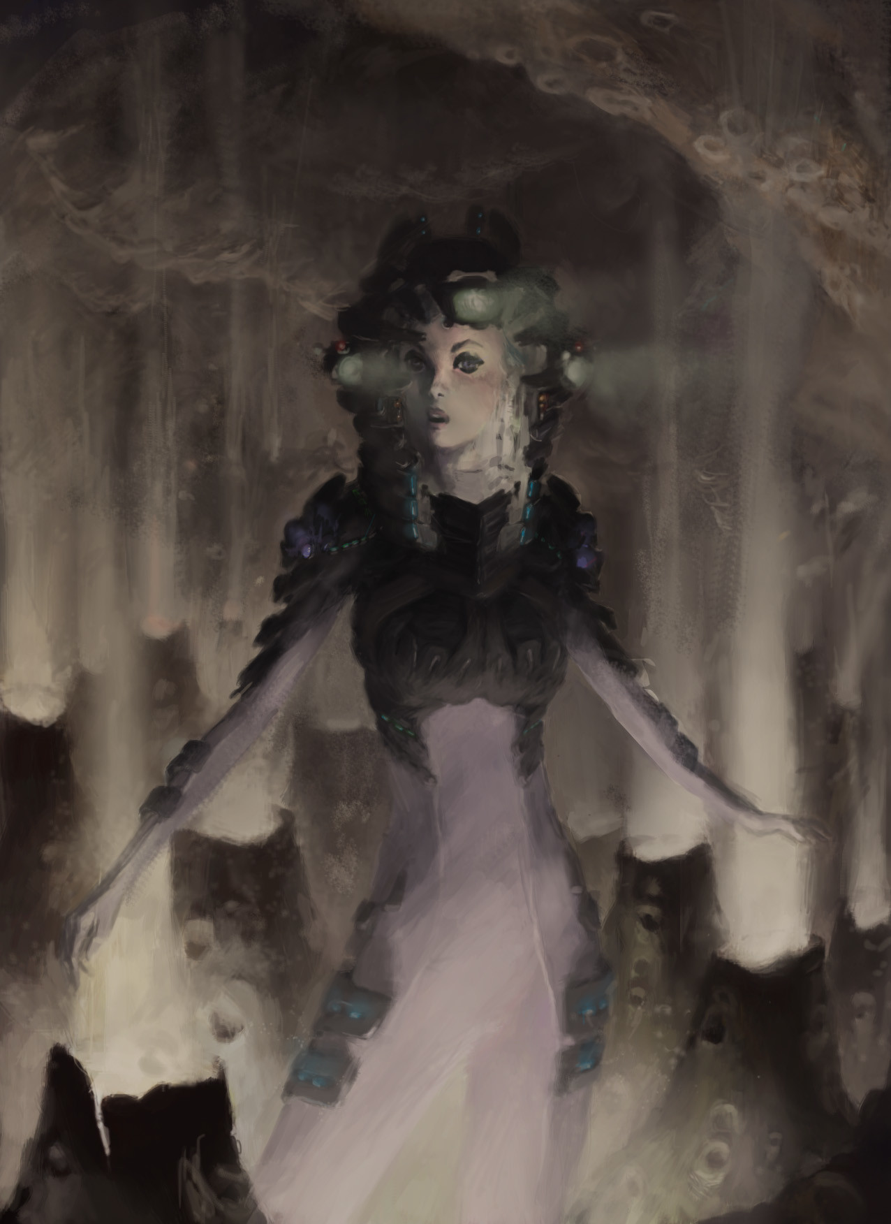 ArtStation - Exploring a Cave of Beguiling Light